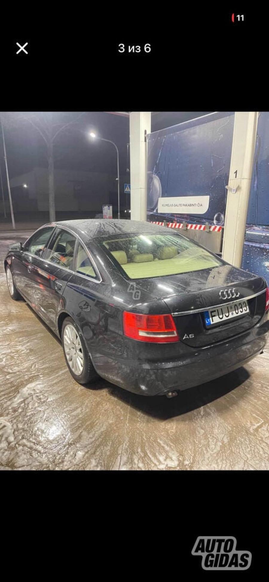 Audi A6 2005 Viļņa, ar dzinēja tilpumu 3.00 L un nobraukumu 301 tūkst. km par 2700 €, foto 4 vietnē AUTOMOTO.COM.LV