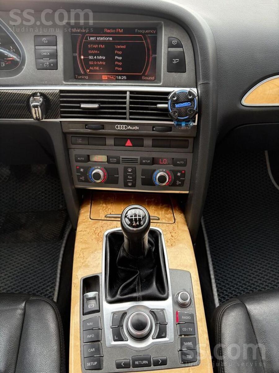 Audi A6 2005 Daugavpils, ar dzinēja tilpumu 2.00 L un nobraukumu 329 tūkst. km par 2950 €, foto 12 vietnē AUTOMOTO.COM.LV