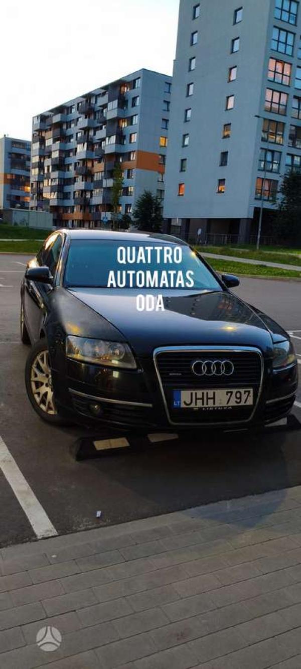 Audi A6 2005 in Vilnius, with an engine capacity of 3.00 L and mileage of 402 thousand km for 1400 €, photo 1 on AUTOMOTO.COM.LV