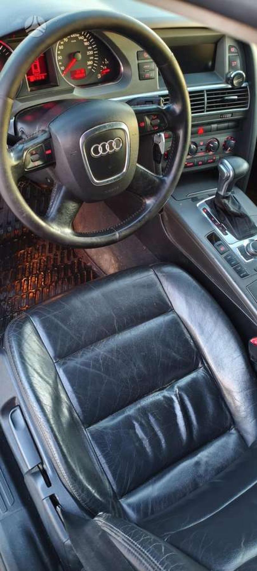 Audi A6 2005 in Vilnius, with an engine capacity of 3.00 L and mileage of 402 thousand km for 1400 €, photo 25 on AUTOMOTO.COM.LV