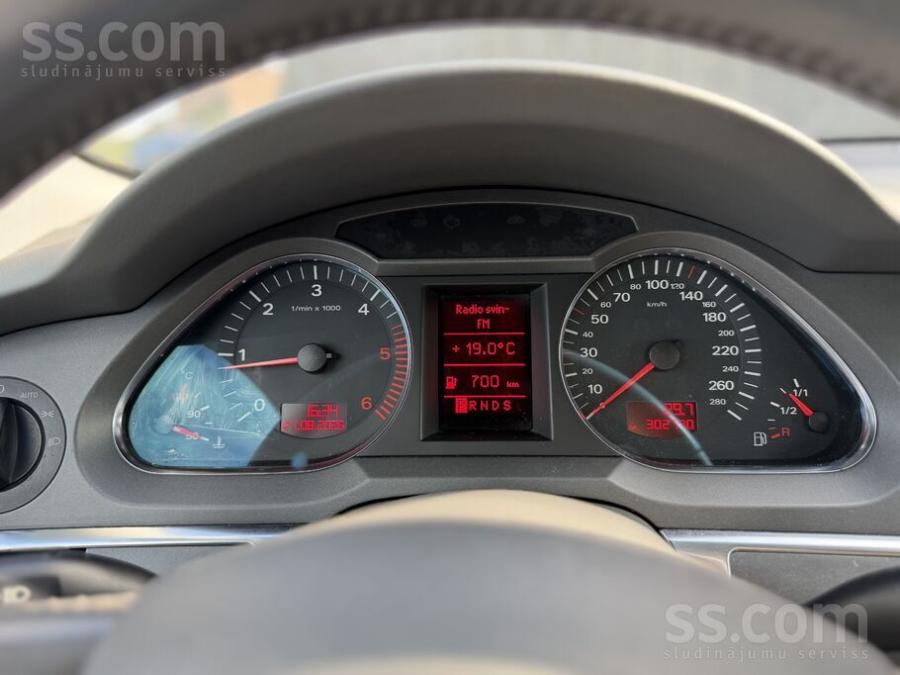 Audi A6 2005 Rīga, ar dzinēja tilpumu 3.00 L un nobraukumu 303 tūkst. km par 2500 €, foto 11 vietnē AUTOMOTO.COM.LV