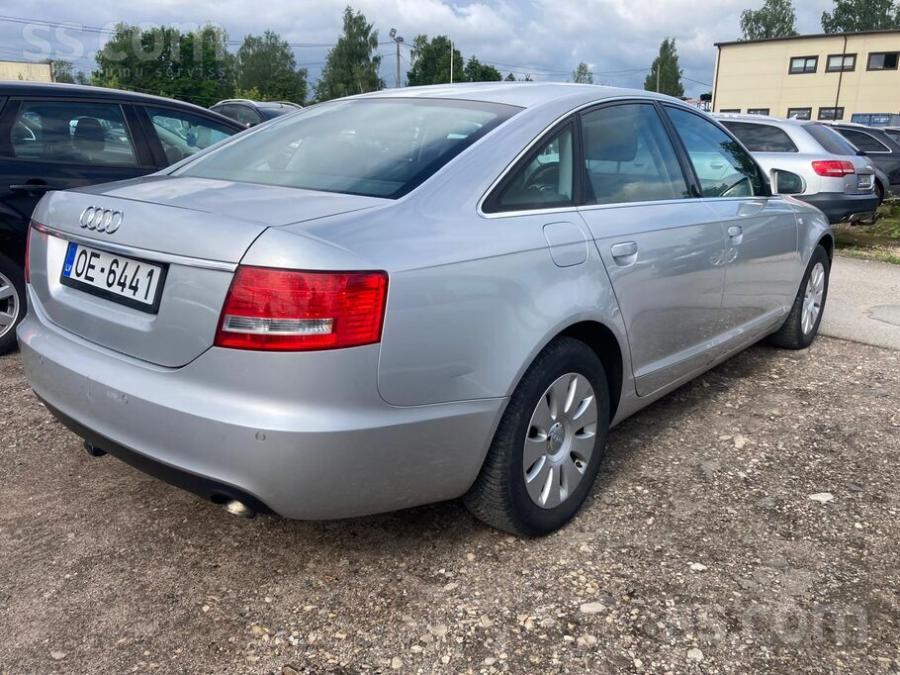 Audi A6 2006 in Riga, with an engine capacity of 2.00 L and mileage of 204 thousand km for 3010 €, photo 4 on AUTOMOTO.COM.LV