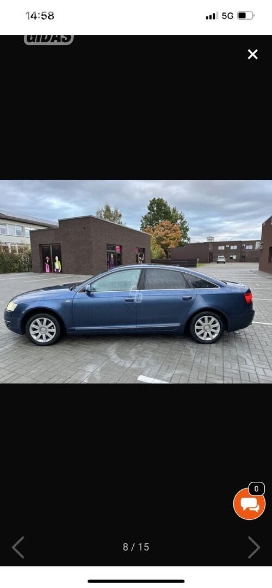 Audi A6 2006 in Kaunas, with an engine capacity of 3.00 L and mileage of 250 thousand km for 2500 €, photo 3 on AUTOMOTO.COM.LV
