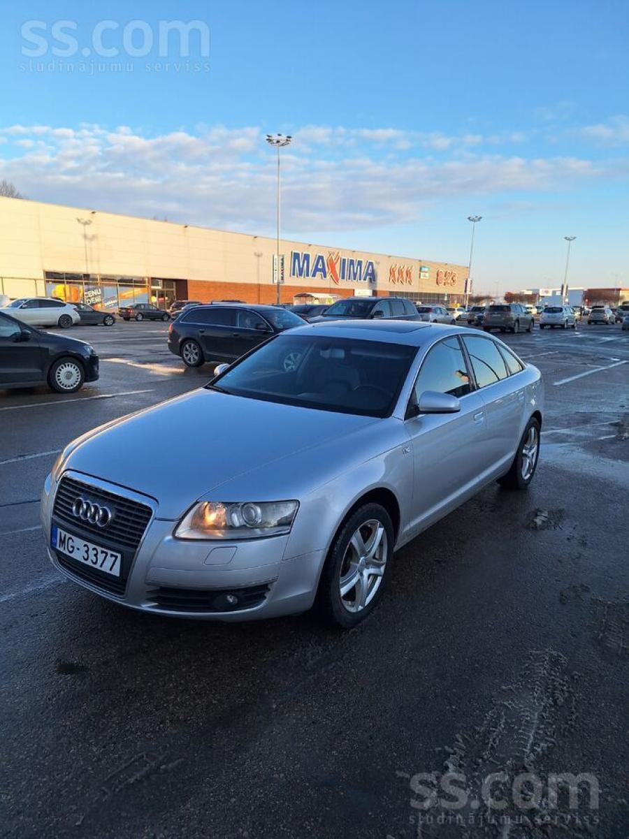 Audi A6 2007 in Riga, with an engine capacity of 2.70 L and mileage of 265 thousand km for 4150 €, photo 1 on AUTOMOTO.COM.LV