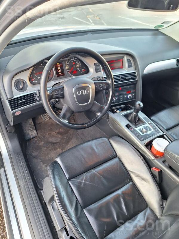 Audi A6 2007 in Riga, with an engine capacity of 2.70 L and mileage of 265 thousand km for 4150 €, photo 5 on AUTOMOTO.COM.LV