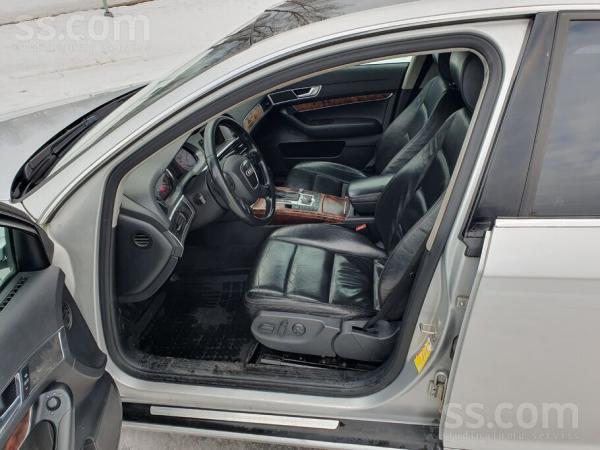 Audi A6 2007 in Riga, with an engine capacity of 3.00 L and mileage of 0 thousand km for 3850 €, photo 6 on AUTOMOTO.COM.LV