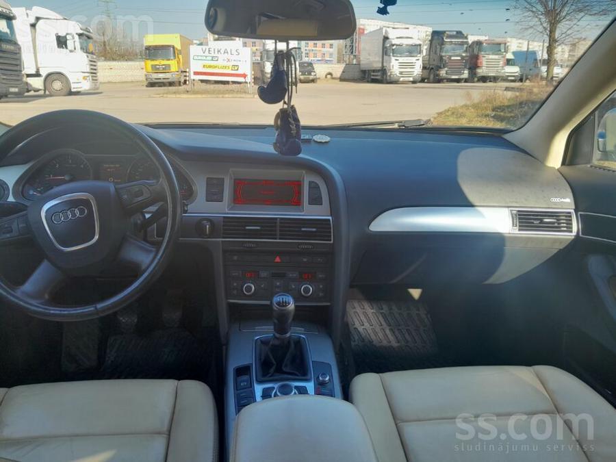 Ауди А6 2007 в Рига, объемом двигателя 2.70 л и пробегом 299 тыс. км за 3750 €, фото 13 на AUTOMOTO.COM.LV