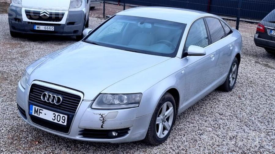Audi A6 2007 Cēsis, ar dzinēja tilpumu 2.70 L un nobraukumu 356 tūkst. km par 2700 €, foto 1 vietnē AUTOMOTO.COM.LV