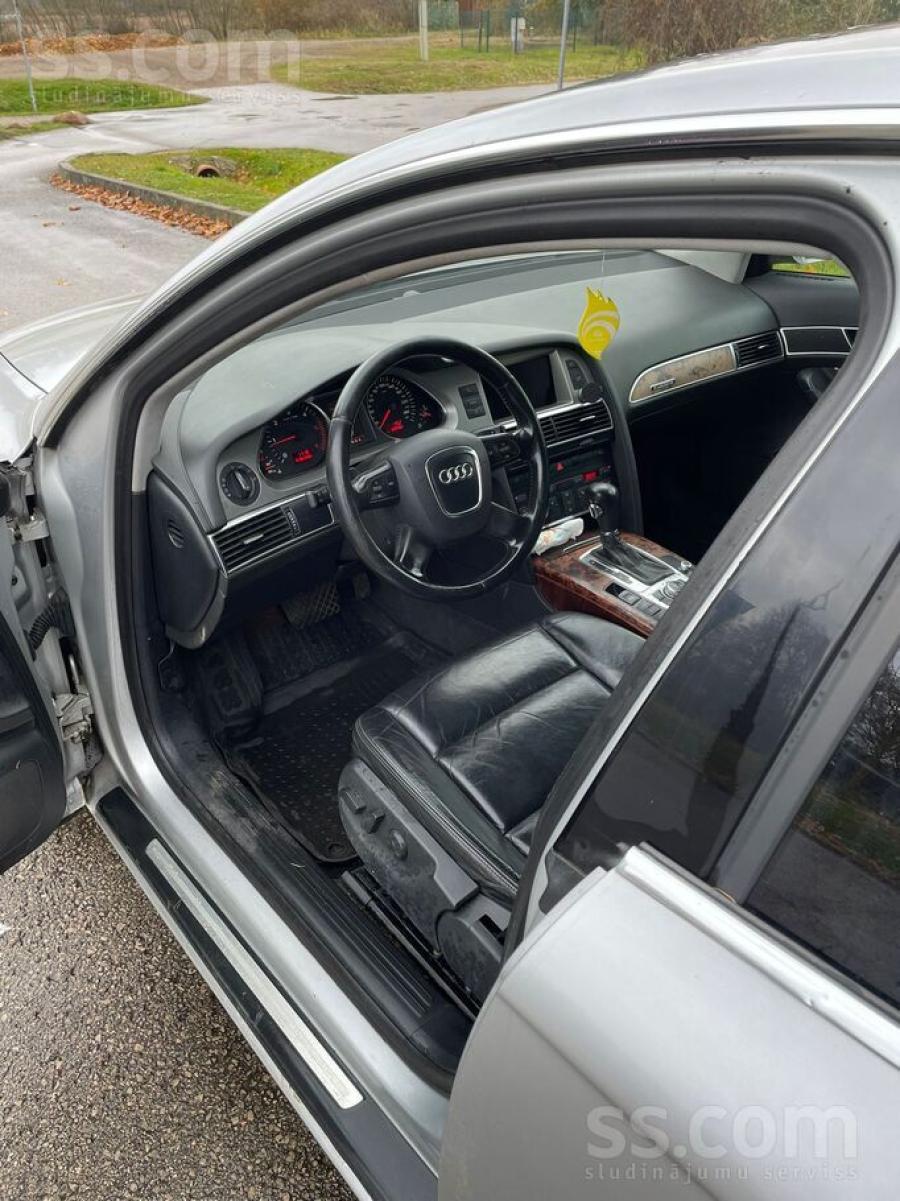 Audi A6 2007 in Ludza, with an engine capacity of 3.00 L and mileage of 358 thousand km for 2650 €, photo 8 on AUTOMOTO.COM.LV