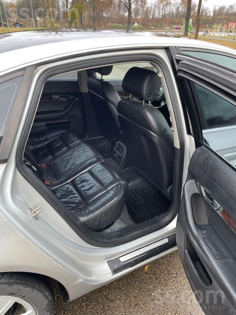 Audi A6 2007 in Ludza, with an engine capacity of 3.00 L and mileage of 358 thousand km for 2650 €, photo 10 on AUTOMOTO.COM.LV