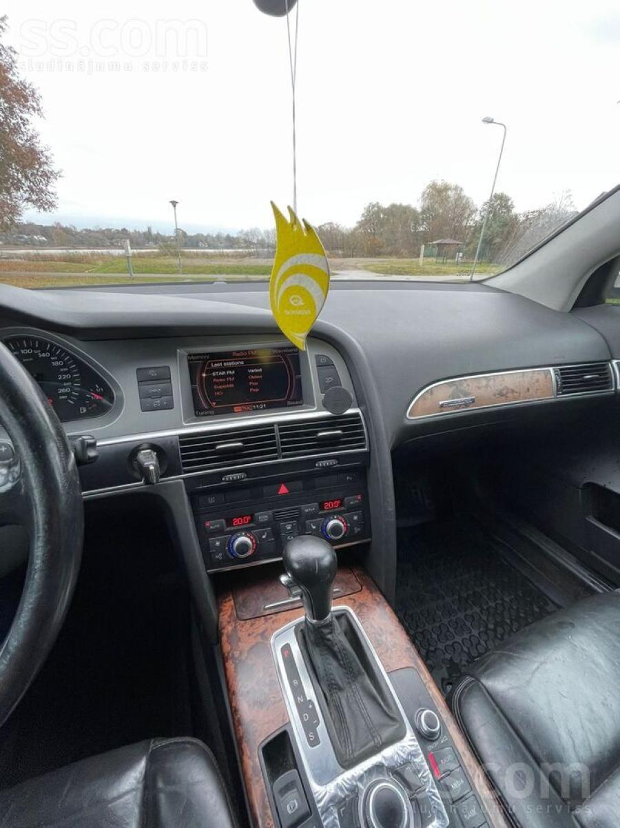 Audi A6 2007 in Ludza, with an engine capacity of 3.00 L and mileage of 358 thousand km for 2650 €, photo 11 on AUTOMOTO.COM.LV
