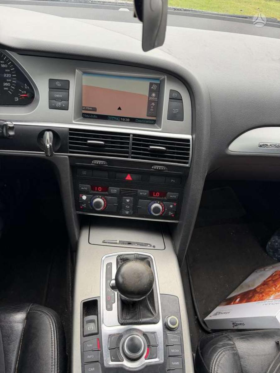 Audi A6 2008 in Kaunas, with an engine capacity of 2.70 L and mileage of 365 thousand km for 1699 €, photo 10 on AUTOMOTO.COM.LV