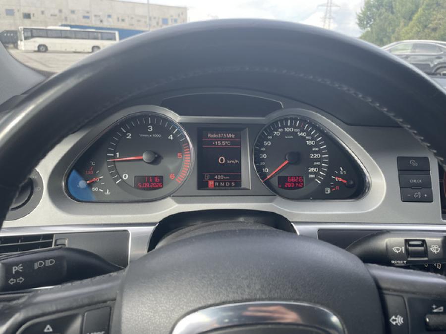 Audi A6 2008 Tallina, ar dzinēja tilpumu 2.70 L un nobraukumu 283 tūkst. km par 3400 €, foto 11 vietnē AUTOMOTO.COM.LV