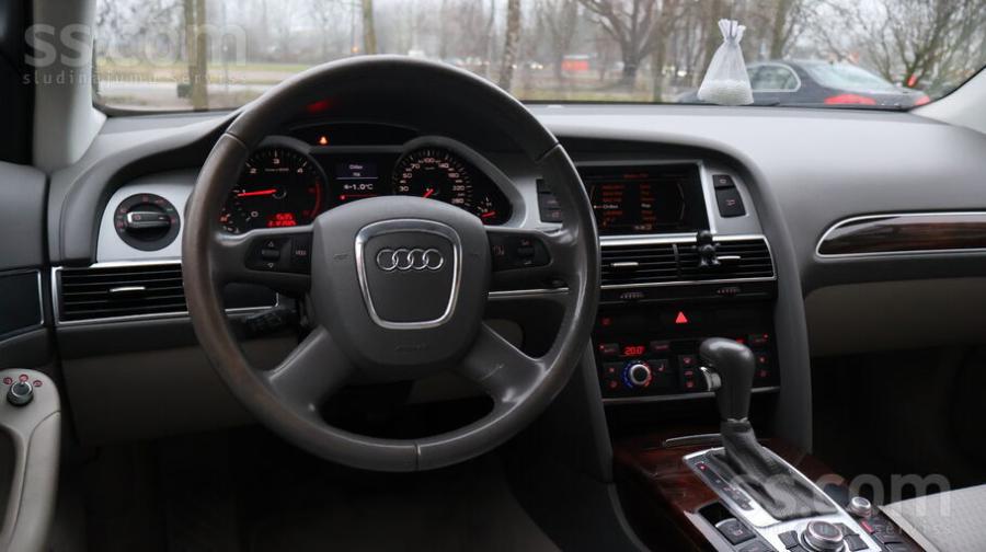Audi A6 2009 in Riga, with an engine capacity of 2.00 L and mileage of 380 thousand km for 4300 €, photo 9 on AUTOMOTO.COM.LV