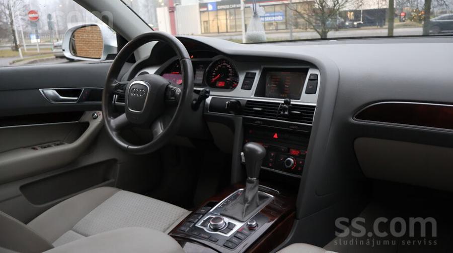 Audi A6 2009 in Riga, with an engine capacity of 2.00 L and mileage of 380 thousand km for 4300 €, photo 11 on AUTOMOTO.COM.LV