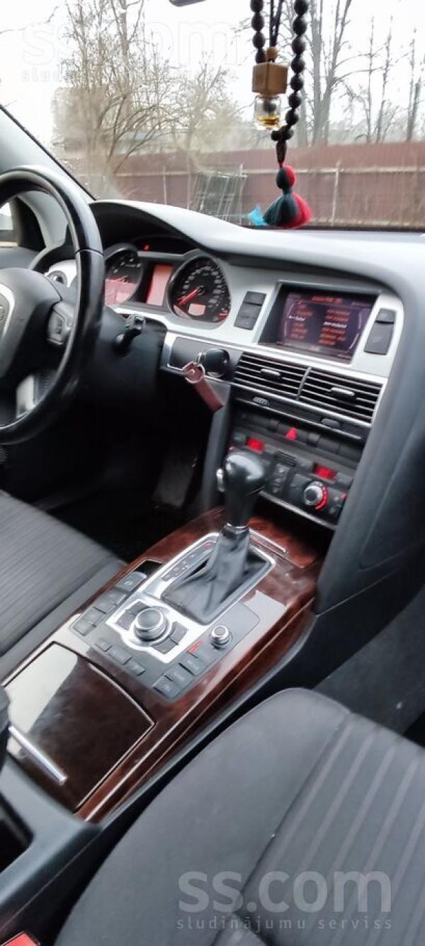 Audi A6 2009 in Riga, with an engine capacity of 2.00 L and mileage of 178 thousand km for 4900 €, photo 6 on AUTOMOTO.COM.LV