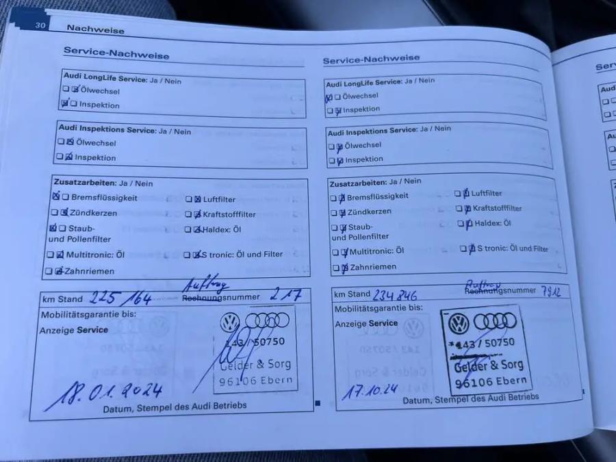 Audi A6 2009 in Riga, with an engine capacity of 2.00 L and mileage of 254 thousand km for 5550 €, photo 29 on AUTOMOTO.COM.LV