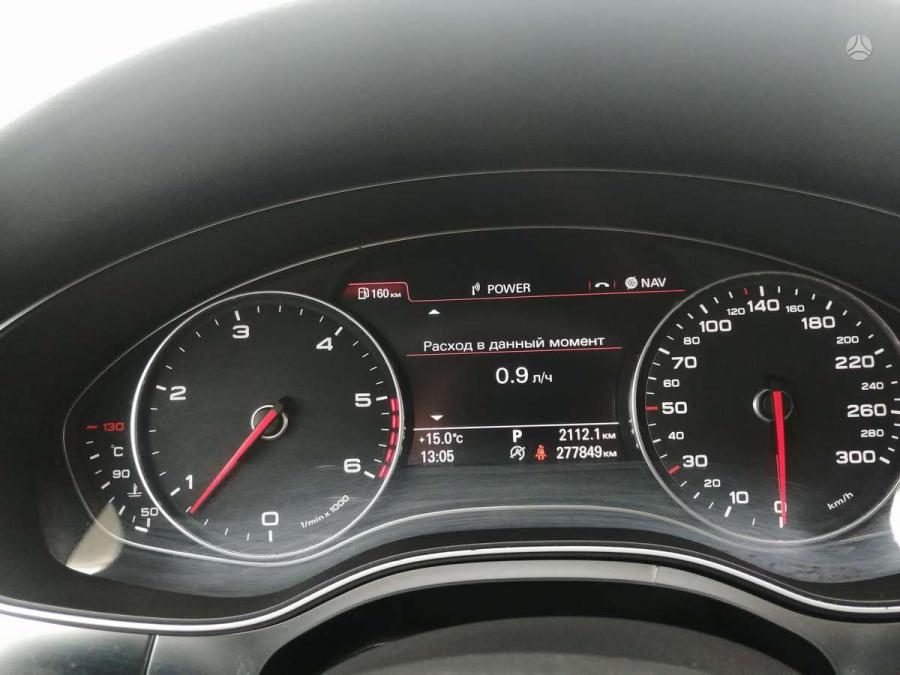 Audi A6 2011 Utena, ar dzinēja tilpumu 2.97 L un nobraukumu 277 tūkst. km par 8500 €, foto 19 vietnē AUTOMOTO.COM.LV