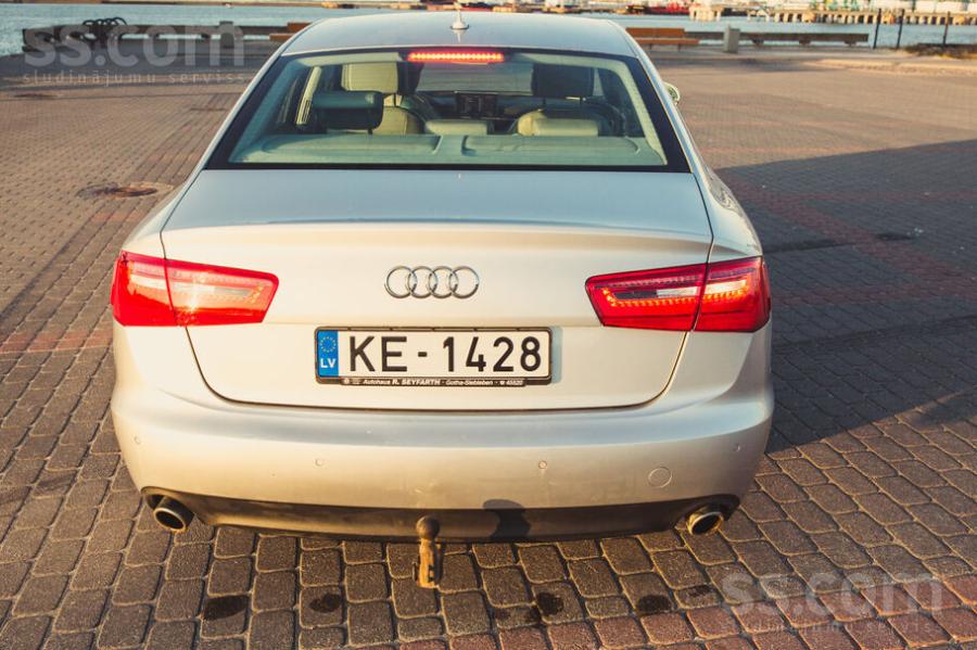 Audi A6 2012 in Ventspils, with an engine capacity of 3.00 L and mileage of 390 thousand km for 8300 €, photo 4 on AUTOMOTO.COM.LV