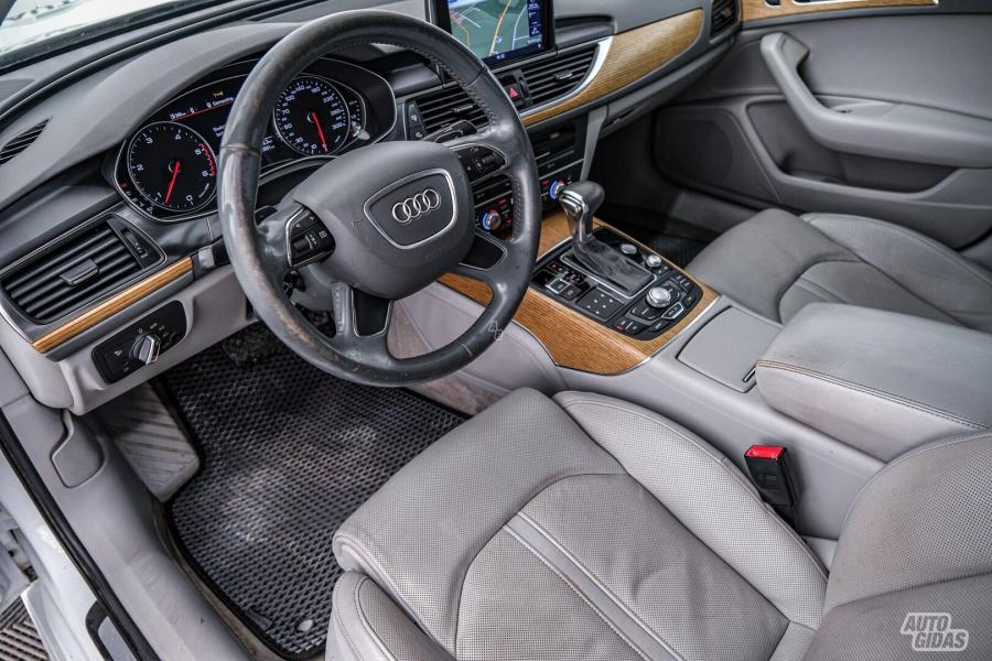 Audi A6 2012 in Kaunas, with an engine capacity of 3.00 L and mileage of 321 thousand km for 10690 €, photo 6 on AUTOMOTO.COM.LV