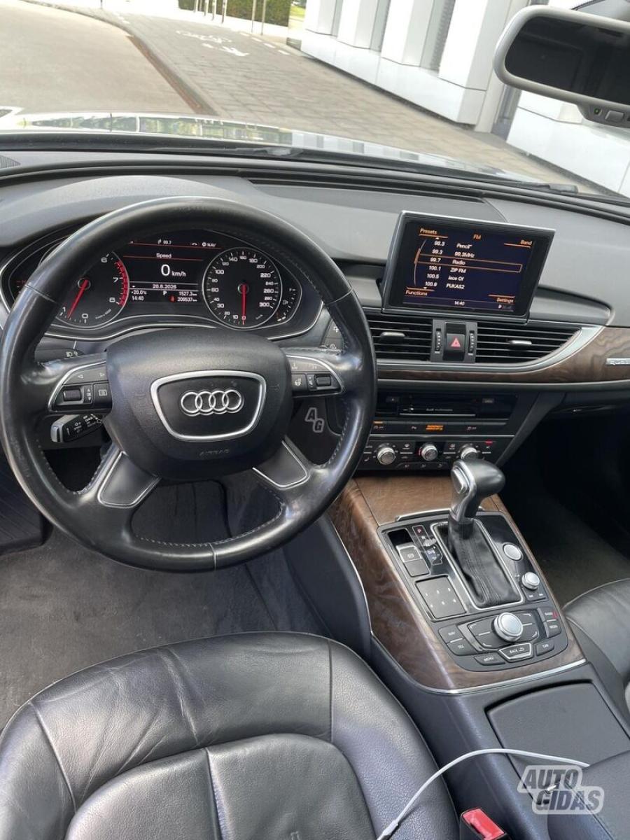 Audi A6 2012 Viļņa, ar dzinēja tilpumu 3.00 L un nobraukumu 209 tūkst. km par 10900 €, foto 9 vietnē AUTOMOTO.COM.LV