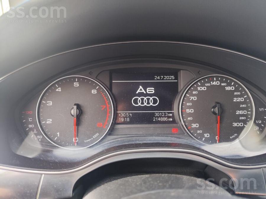 Audi A6 2013 Rīga, ar dzinēja tilpumu 2.00 L un nobraukumu 221 tūkst. km par 10500 €, foto 6 vietnē AUTOMOTO.COM.LV