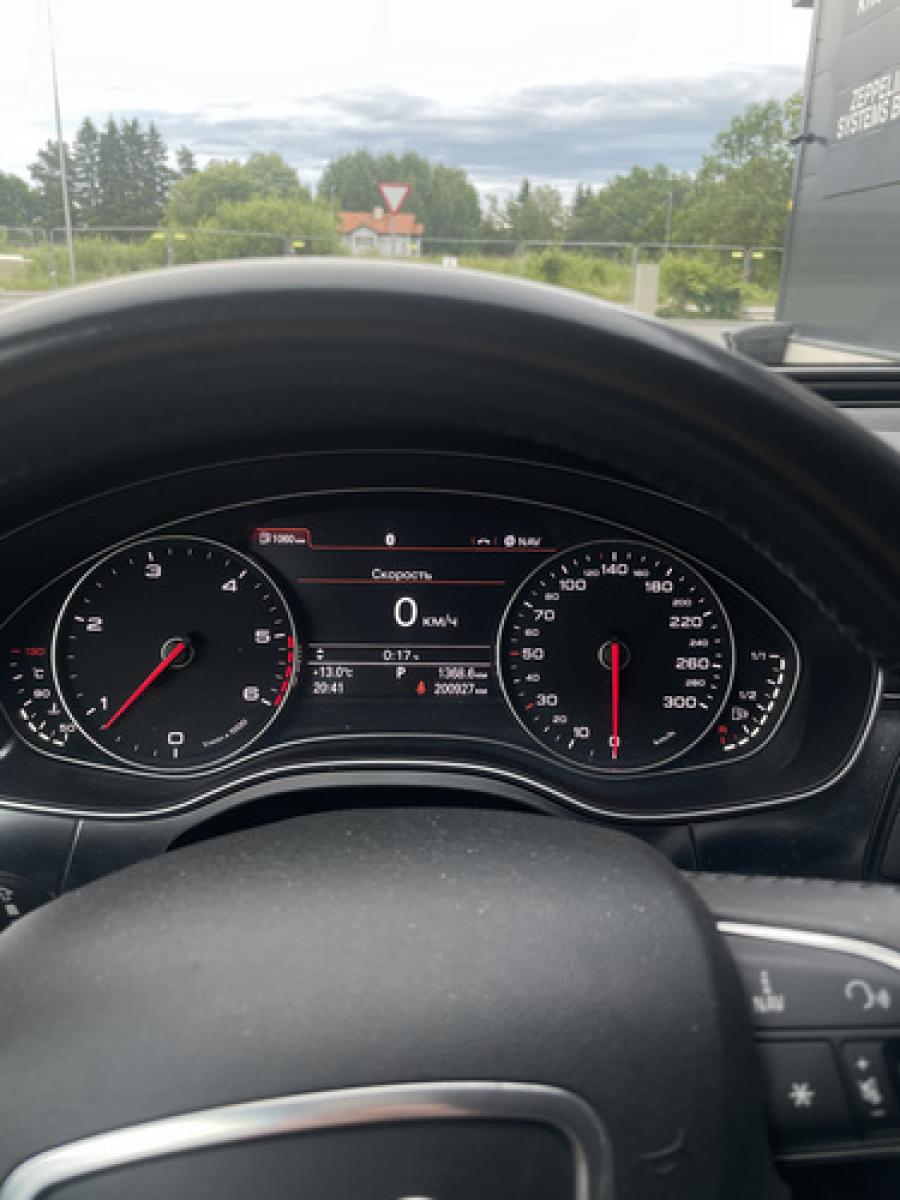 Audi A6 2013 in Tallinn, with an engine capacity of 3.00 L and mileage of 201 thousand km for 13000 €, photo 14 on AUTOMOTO.COM.LV