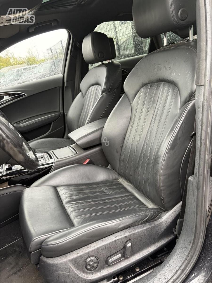 Audi A6 2013 in Vilnius, with an engine capacity of 3.00 L and mileage of 308 thousand km for 12999 €, photo 12 on AUTOMOTO.COM.LV