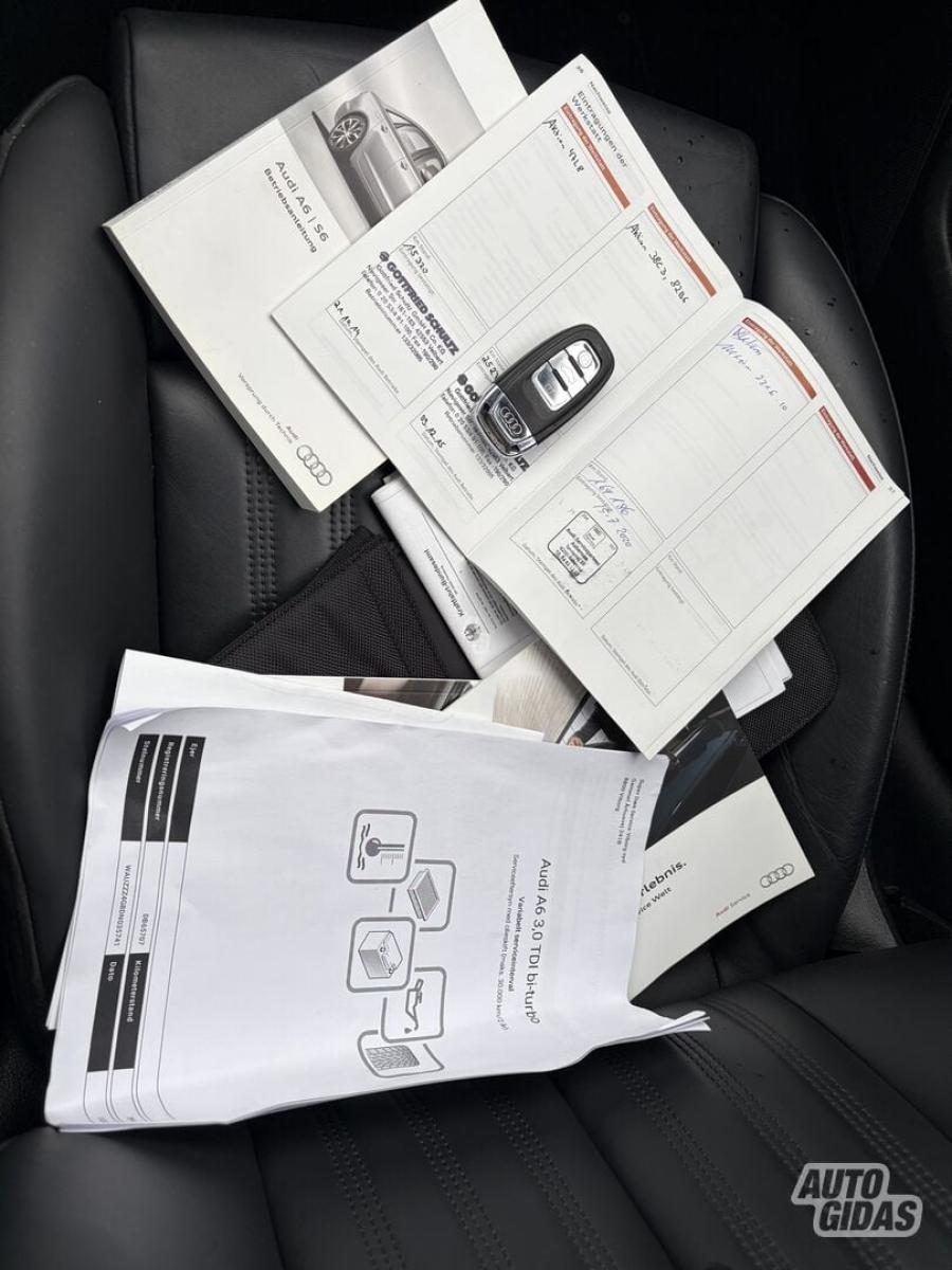 Audi A6 2013 in Vilnius, with an engine capacity of 3.00 L and mileage of 308 thousand km for 12999 €, photo 28 on AUTOMOTO.COM.LV