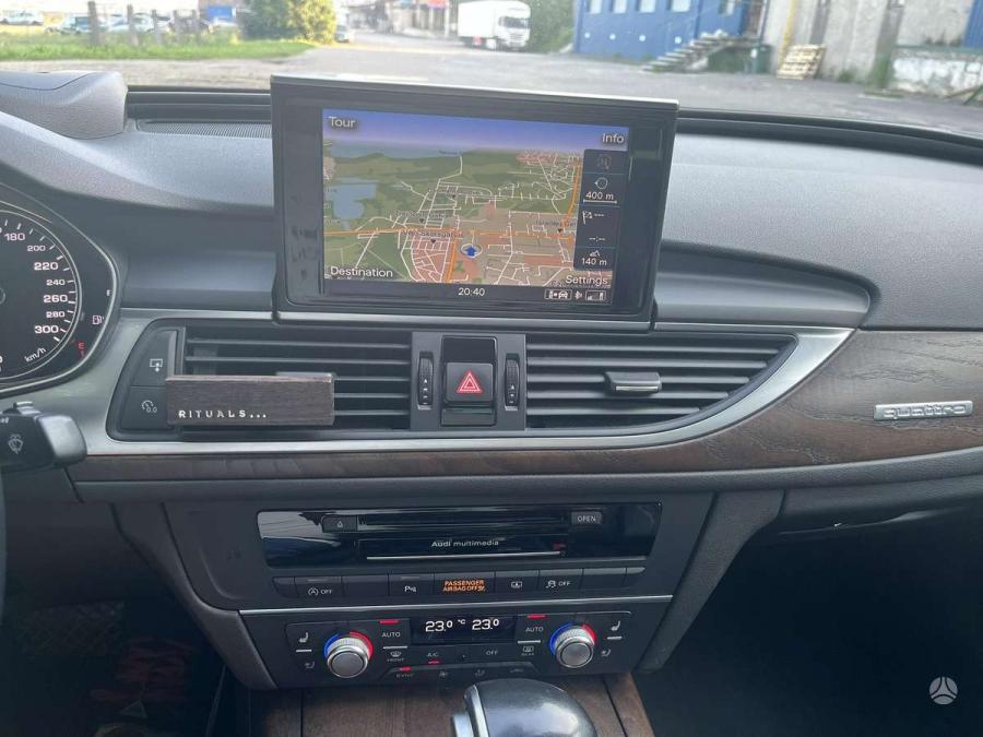 Audi A6 2014 Šauļi, ar dzinēja tilpumu 2.97 L un nobraukumu 174 tūkst. km par 8500 €, foto 9 vietnē AUTOMOTO.COM.LV