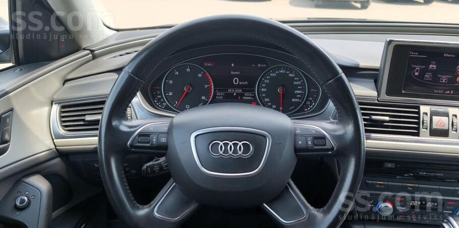 Audi A6 2014 in Riga, with an engine capacity of 2.00 L and mileage of 196 thousand km for 11000 €, photo 6 on AUTOMOTO.COM.LV
