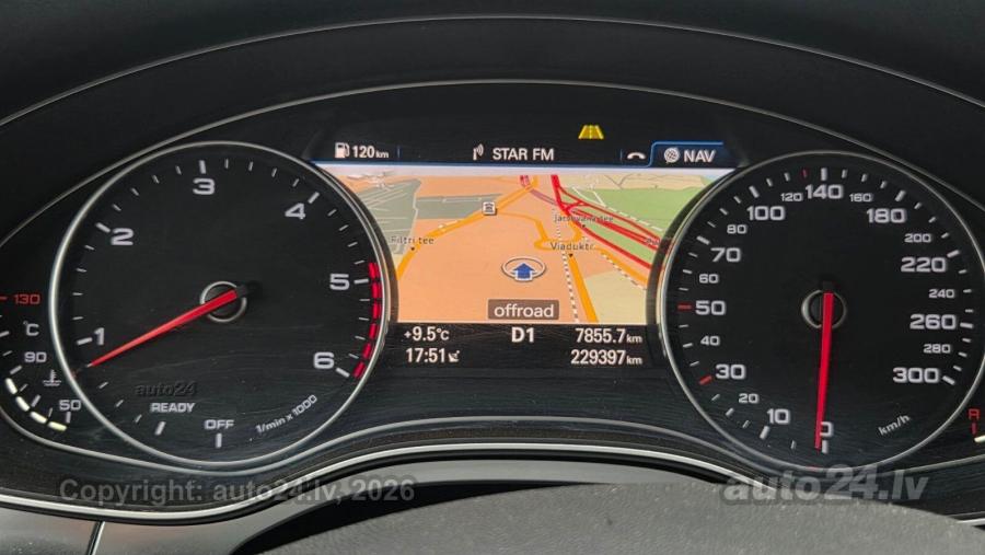 Audi A6 2017 in Tallinn, with an engine capacity of 3.00 L and mileage of 228 thousand km for 15500 €, photo 26 on AUTOMOTO.COM.LV
