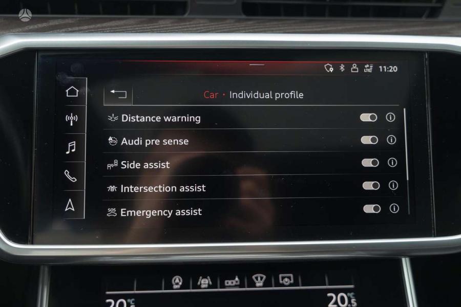 Audi A6 2019 Viļņa, ar dzinēja tilpumu 3.00 L un nobraukumu 132 tūkst. km par 34923 €, foto 32 vietnē AUTOMOTO.COM.LV