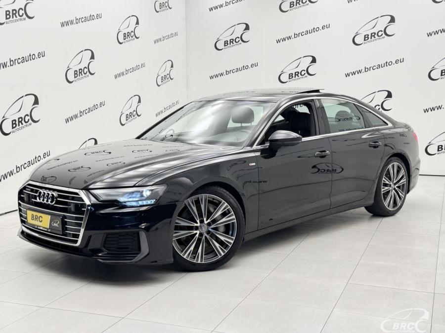 Audi A6 2019 in Vilnius, with an engine capacity of 3.00 L and mileage of 112 thousand km for 26800 €, photo 1 on AUTOMOTO.COM.LV