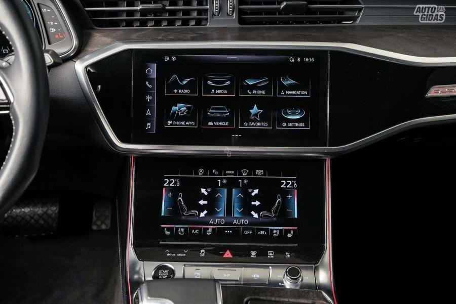 Audi A6 2021 Marijampole, ar dzinēja tilpumu 3.00 L un nobraukumu 71 tūkst. km par 32950 €, foto 22 vietnē AUTOMOTO.COM.LV