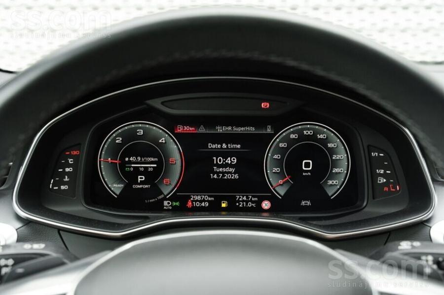 Audi A6 2024 Rīga, ar dzinēja tilpumu 2.00 L un nobraukumu 30 tūkst. km par 41100 €, foto 15 vietnē AUTOMOTO.COM.LV