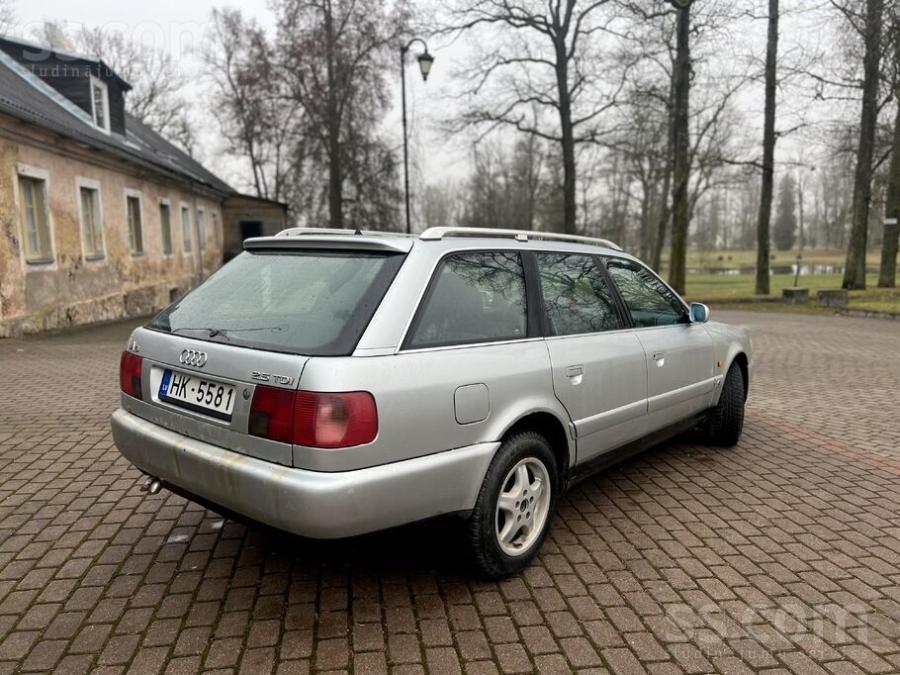 Audi A6 1995 in Cesis, with an engine capacity of 2.50 L and mileage of 506 thousand km for 1370 €, photo 4 on AUTOMOTO.COM.LV