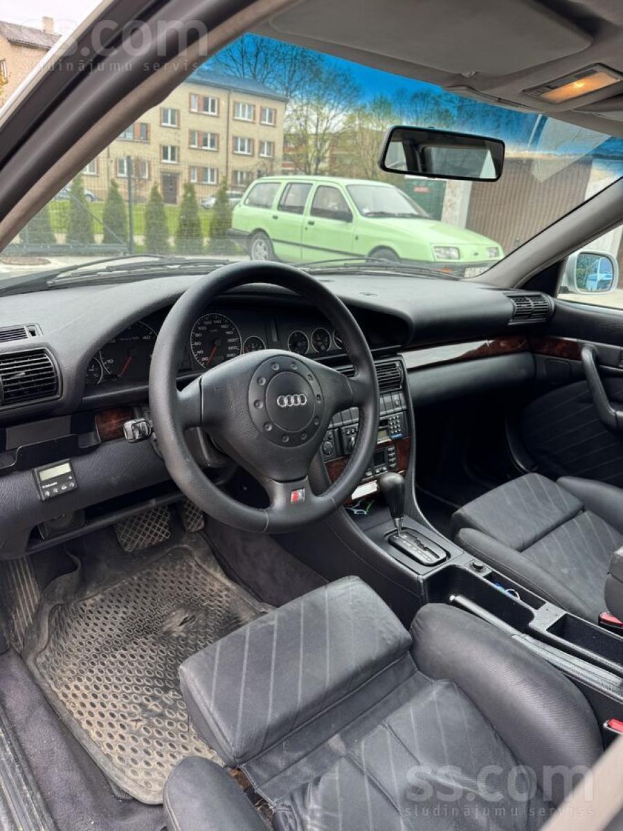 Audi A6 1996 Rīga, ar dzinēja tilpumu 2.50 L un nobraukumu 480 tūkst. km par 1850 €, foto 5 vietnē AUTOMOTO.COM.LV