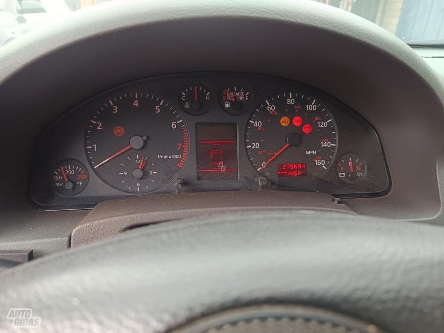 Audi A6 1998 in Kaunas, with an engine capacity of 2.80 L and mileage of 280 thousand km for 650 €, photo 7 on AUTOMOTO.COM.LV