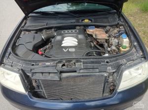 Audi A6 1998 in Vilnius, with an engine capacity of 2.40 L and mileage of 300 thousand km for 800 €, photo 9 on AUTOMOTO.COM.LV
