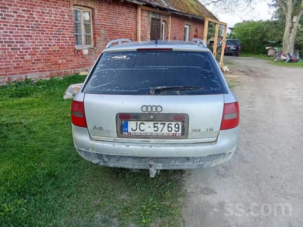 Audi A6 2001 Limbaži, ar dzinēja tilpumu 1.90 L un nobraukumu 453 tūkst. km par 1000 €, foto 3 vietnē AUTOMOTO.COM.LV
