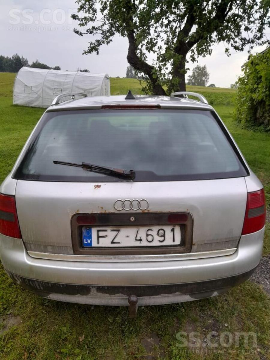 Audi A6 2001 Daugavpils, ar dzinēja tilpumu 1.90 L un nobraukumu 398 tūkst. km par 650 €, foto 2 vietnē AUTOMOTO.COM.LV