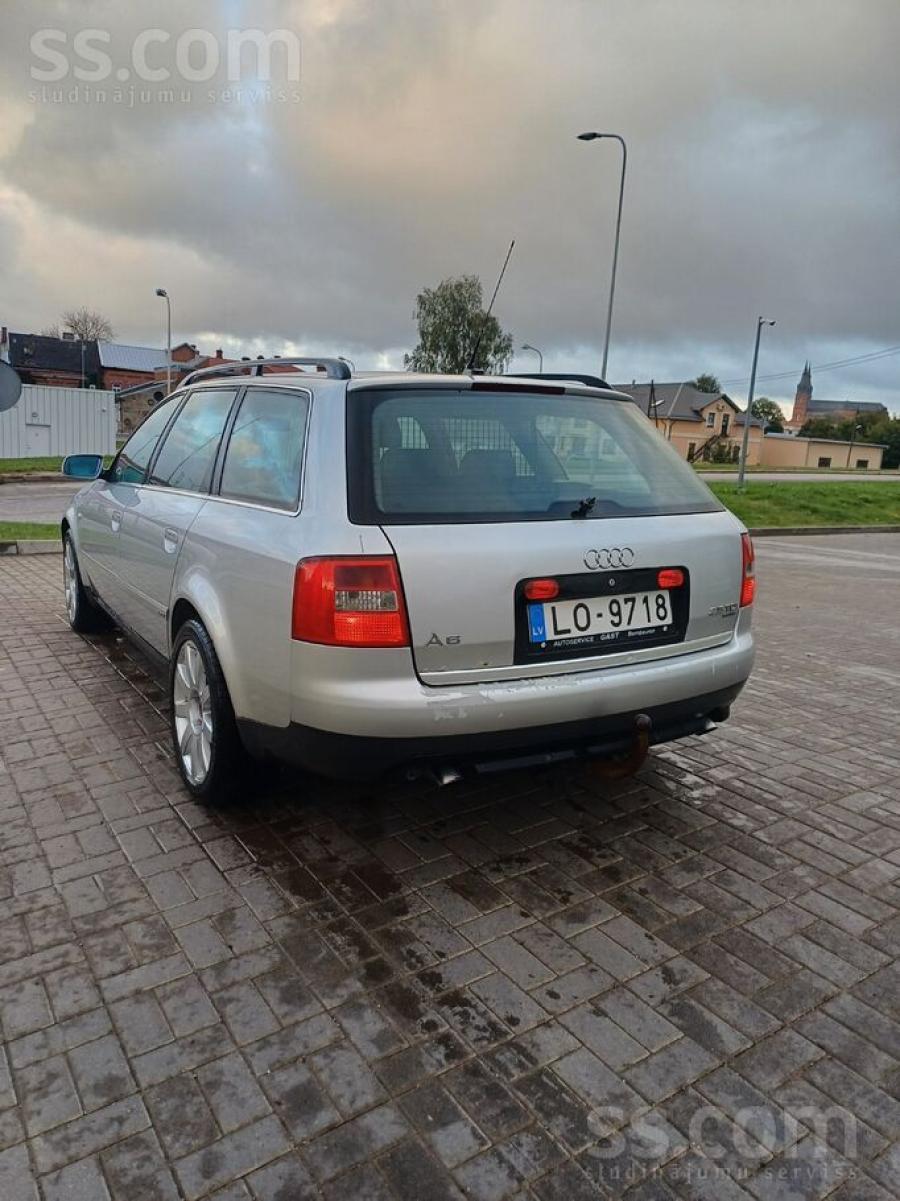 Audi A6 2001 Rēzekne, ar dzinēja tilpumu 2.50 L un nobraukumu 365 tūkst. km par 1900 €, foto 2 vietnē AUTOMOTO.COM.LV