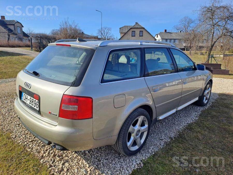 Audi A6 2001 Alūksne, ar dzinēja tilpumu 2.70 L un nobraukumu 317 tūkst. km par 2300 €, foto 5 vietnē AUTOMOTO.COM.LV