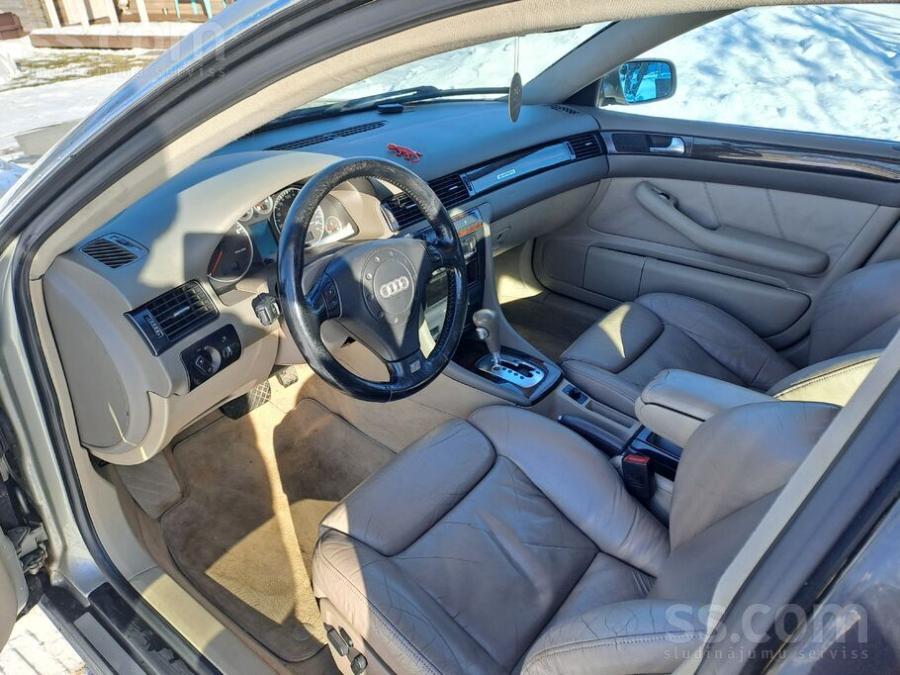 Audi A6 2001 Alūksne, ar dzinēja tilpumu 2.70 L un nobraukumu 317 tūkst. km par 2300 €, foto 8 vietnē AUTOMOTO.COM.LV