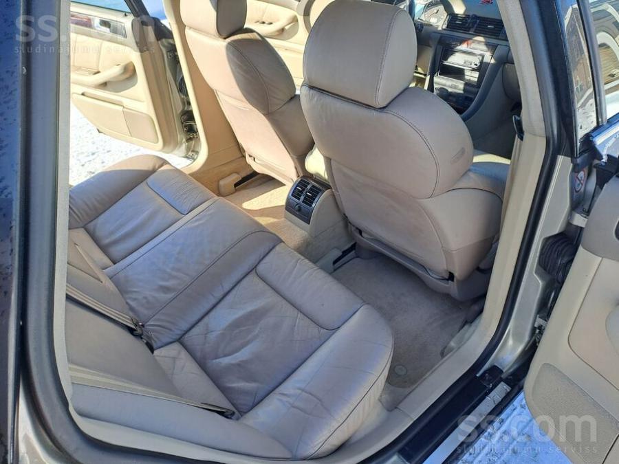 Audi A6 2001 in Aluksne, with an engine capacity of 2.70 L and mileage of 317 thousand km for 2300 €, photo 11 on AUTOMOTO.COM.LV
