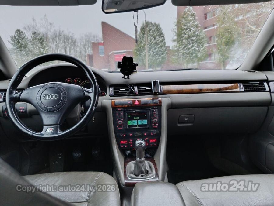 Audi A6 2002 in Tallinn, with an engine capacity of 2.50 L and mileage of 280 thousand km for 1290 €, photo 12 on AUTOMOTO.COM.LV
