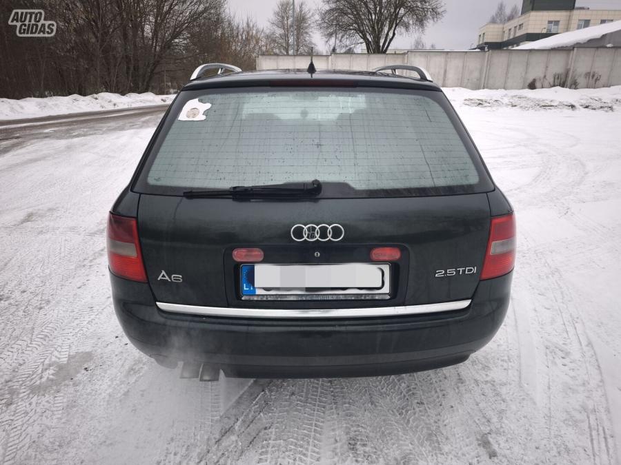 Audi A6 2002 in Vilnius, with an engine capacity of 2.50 L and mileage of 238 thousand km for 750 €, photo 6 on AUTOMOTO.COM.LV