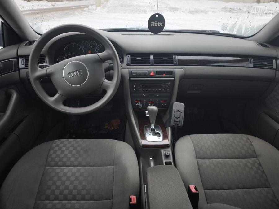 Audi A6 2002 in Vilnius, with an engine capacity of 2.50 L and mileage of 238 thousand km for 750 €, photo 9 on AUTOMOTO.COM.LV