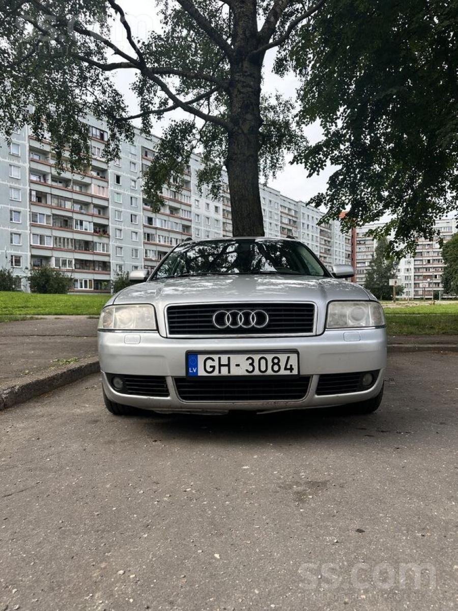 Audi A6 2003 in Riga, with an engine capacity of 2.50 L and mileage of 233 thousand km for 2300 €, photo 1 on AUTOMOTO.COM.LV